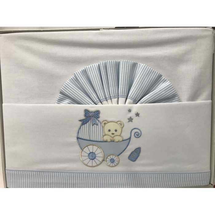 Coffret drap brodé au prénom